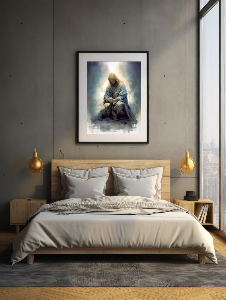 Poster Print, Jesus Portrait, Christian Art, Jesus Christ, LDS Art ...