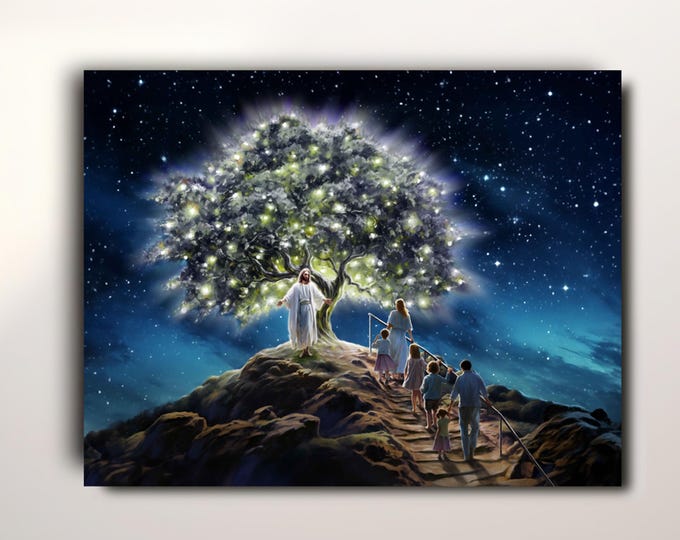 Jesus Christ, "let Him In" Canvas Print, Jesus Portrait, Jesus Art ...