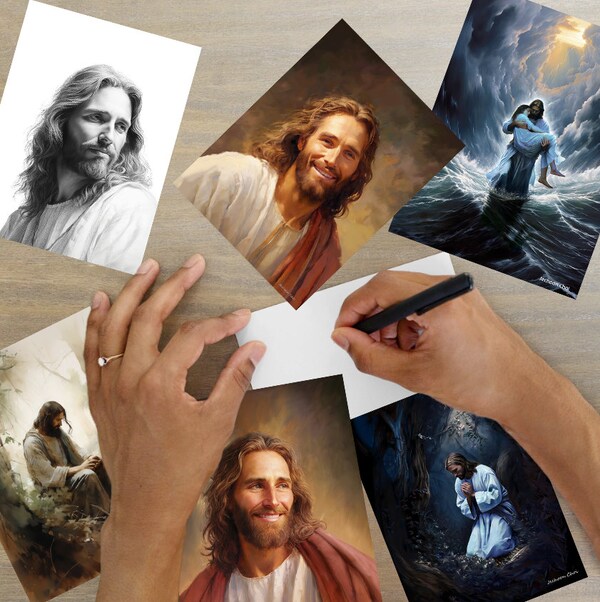 Jesus Christ Art Easter Spring LDS Art Church Art LDS - Etsy