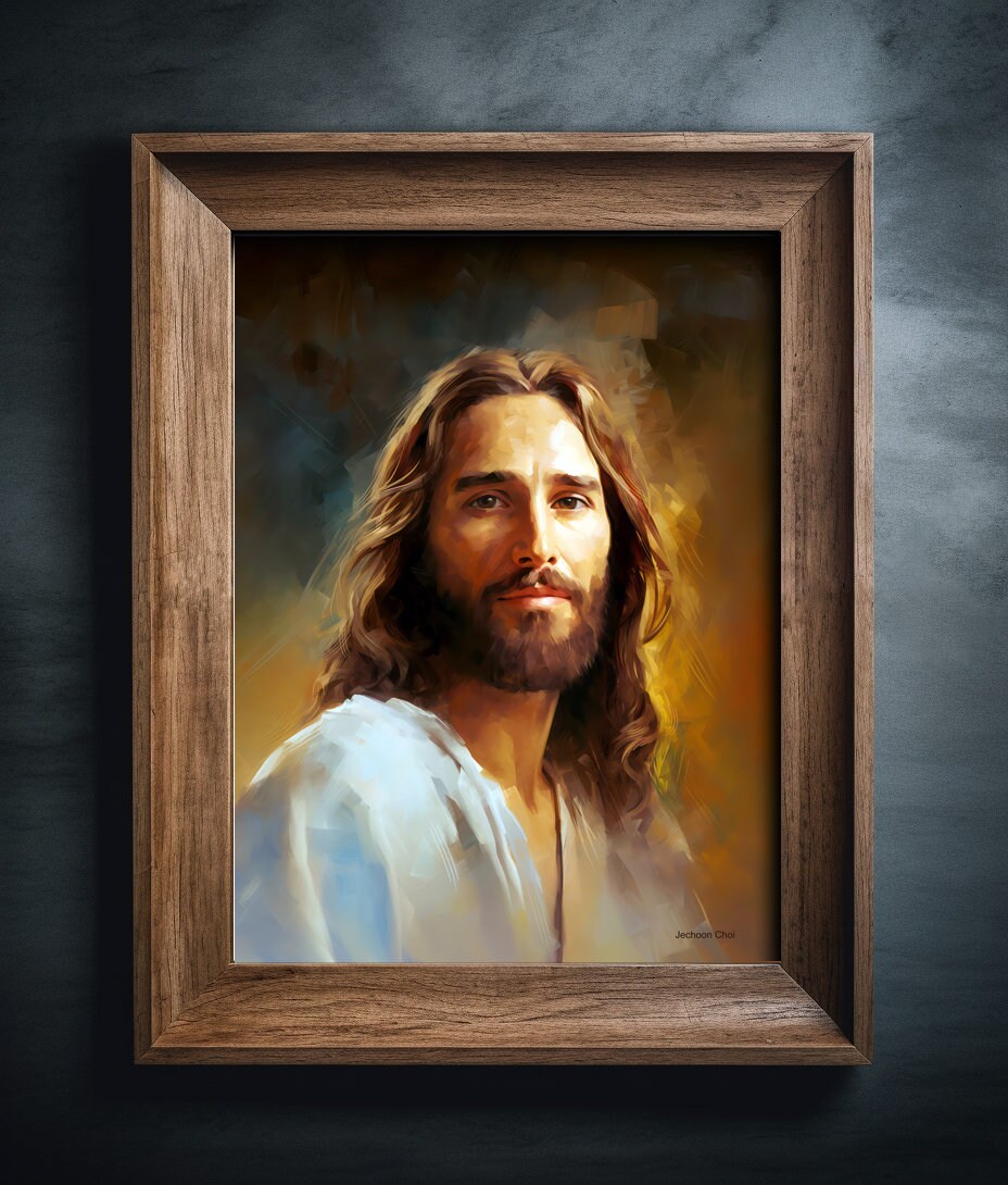 Jesus Christ Poster Print, Christian Art, Religion, Meditation, Lds Art ...