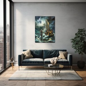 Poster Print, Be Not Afraid, Peter, LDS Art, Jesus Art, Christian Art ...