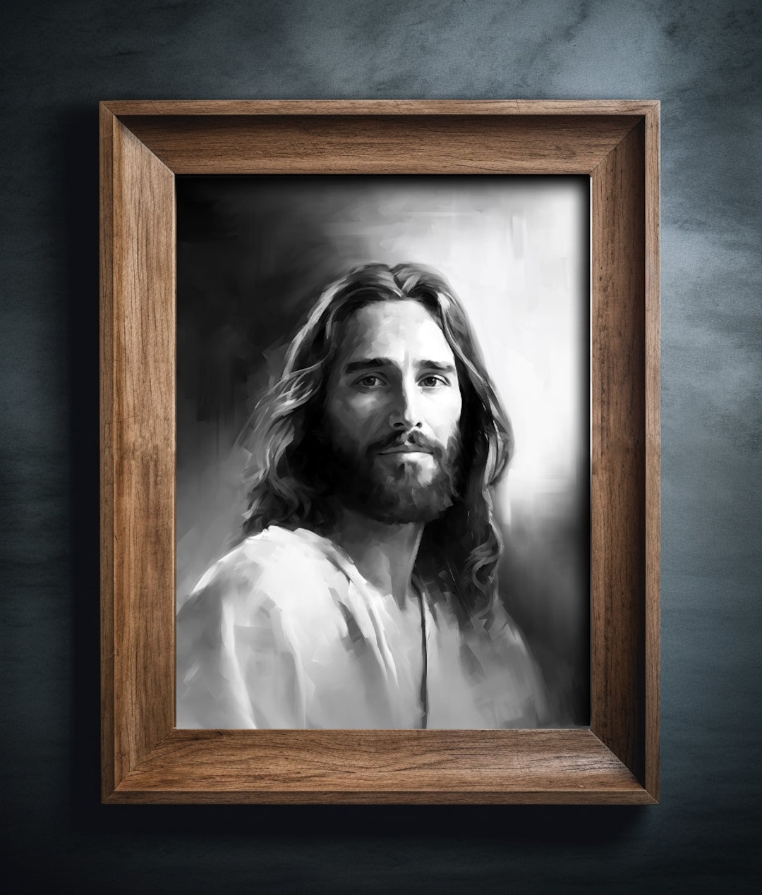 Jesus Christ Poster Print, Jesus Portrait, Christian Art, LDS Art ...
