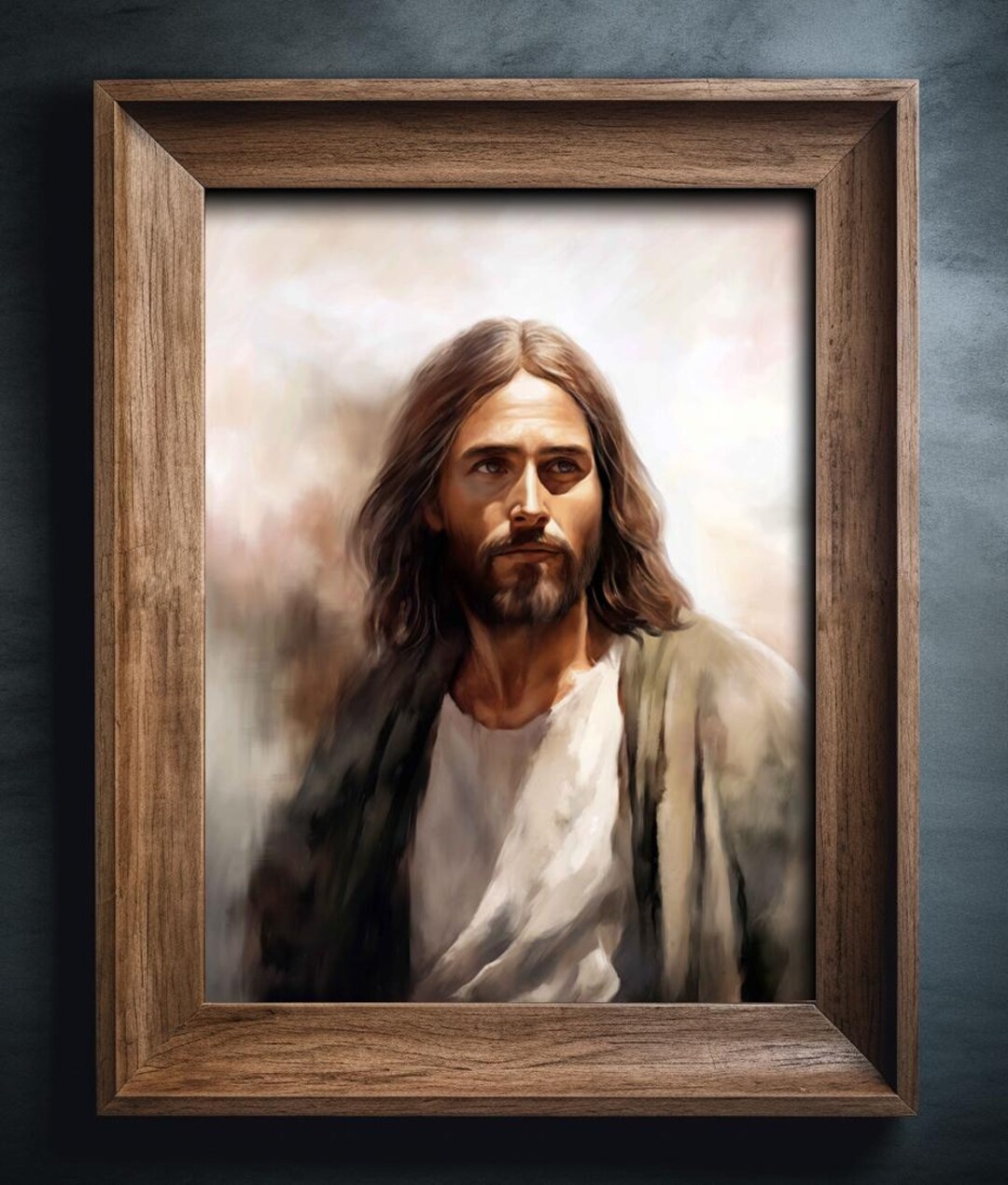 Jesus Christ Poster Print, Jesus Portrait, Christian Art, LDS Art ...