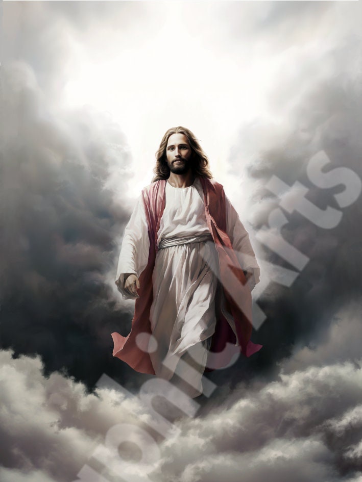 Second Coming of Jesus Christ Canvas Print LDS Art Gift - Etsy