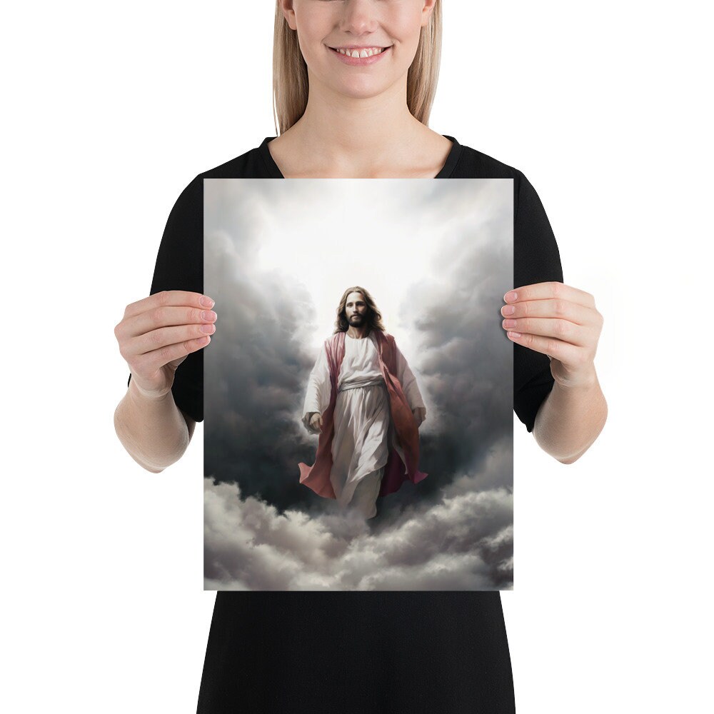 Second Coming of Jesus Christ, Poster Print, Christian Art, LDS Art ...