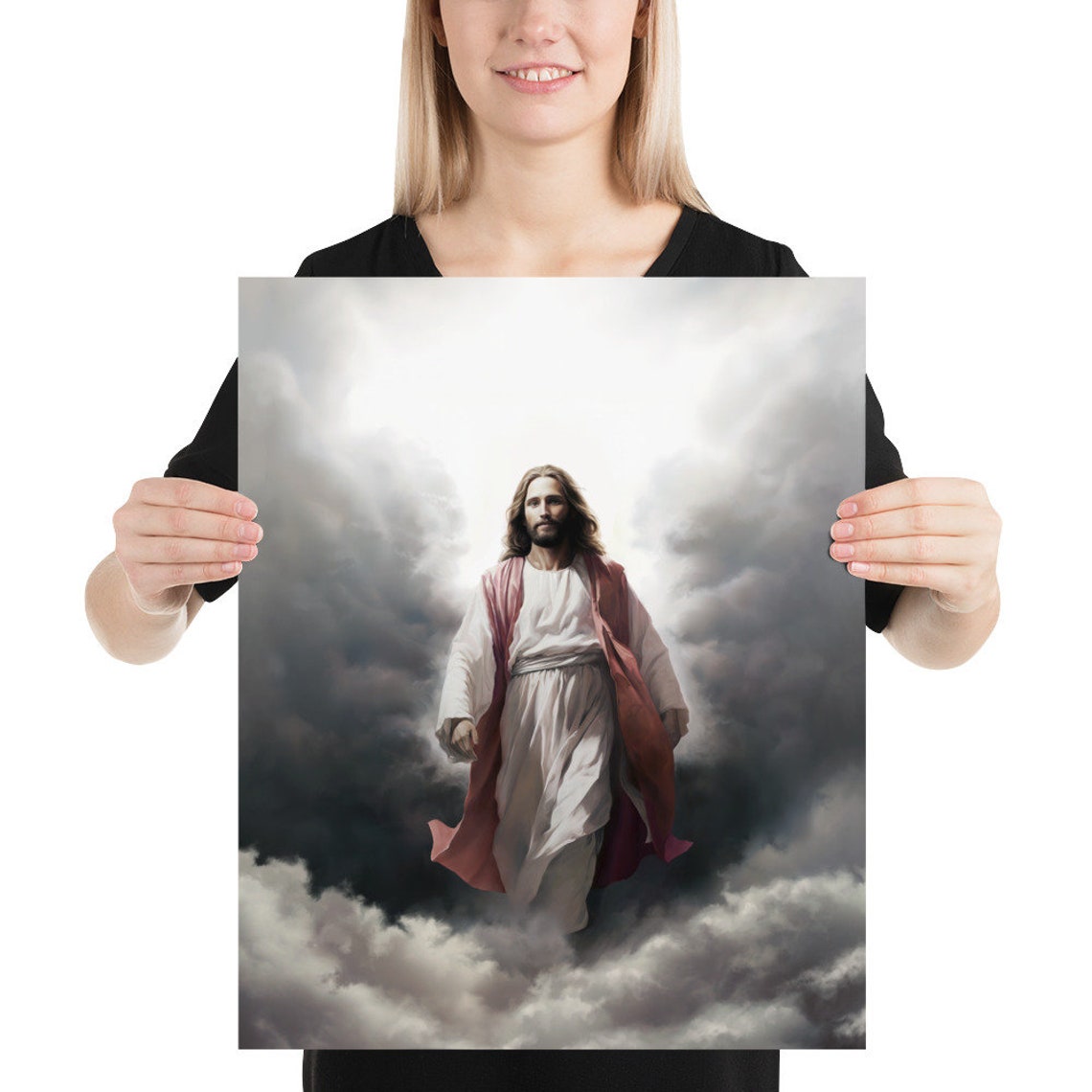 Second Coming of Jesus Christ, Poster Print, Christian Art, LDS Art ...