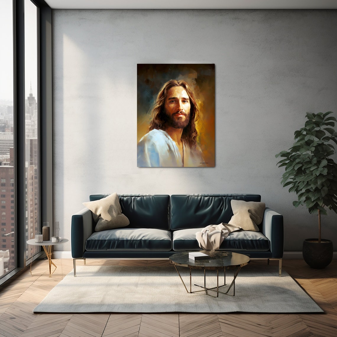 Jesus Christ Poster Print, Christian Art, Religion, Meditation, Lds Art ...