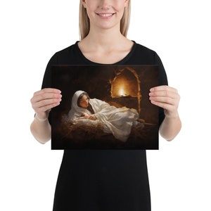 Poster Print, Nativity, Jesus Birth, Baby Jesus, Maria, Christmas, LDS ...