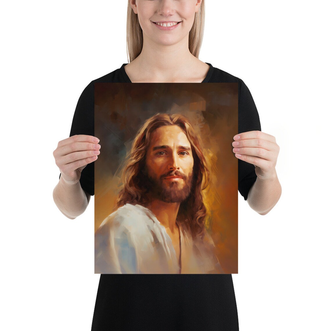 Jesus Christ Poster Print, Christian Art, Religion, Meditation, Lds Art ...