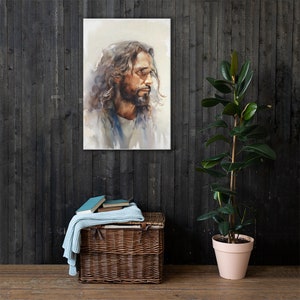 Jesus Christ Canvas Print, Christian Art, LDS Art, Jesus Art, Jesus Painting, Jesus Art, Jesus ...