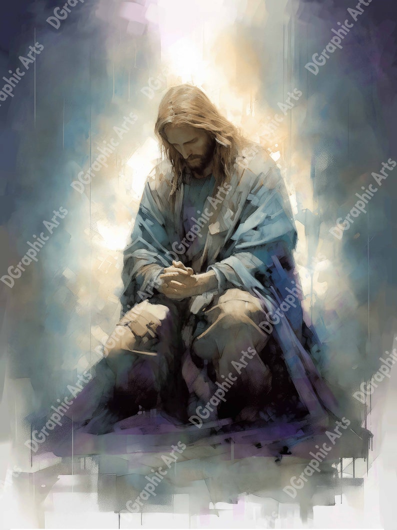 Poster Print, Jesus Portrait, Christian Art, Jesus Christ, LDS Art ...