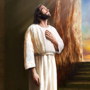 Canvas Print, Jesus Art, Lds Art, Resurrection, Jesus Painting, Easter ...