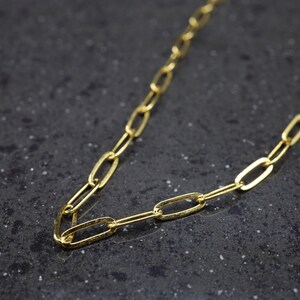 Half Paperclip Half Oval Pearl Necklace Freshwater Pearl - Etsy