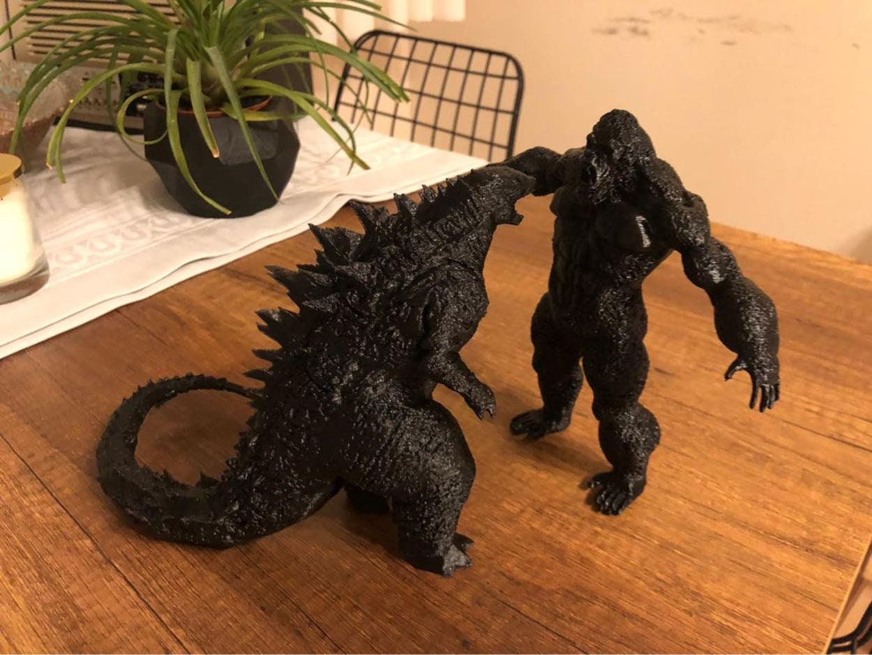 Godzilla Miniatures Figure - Etsy UK