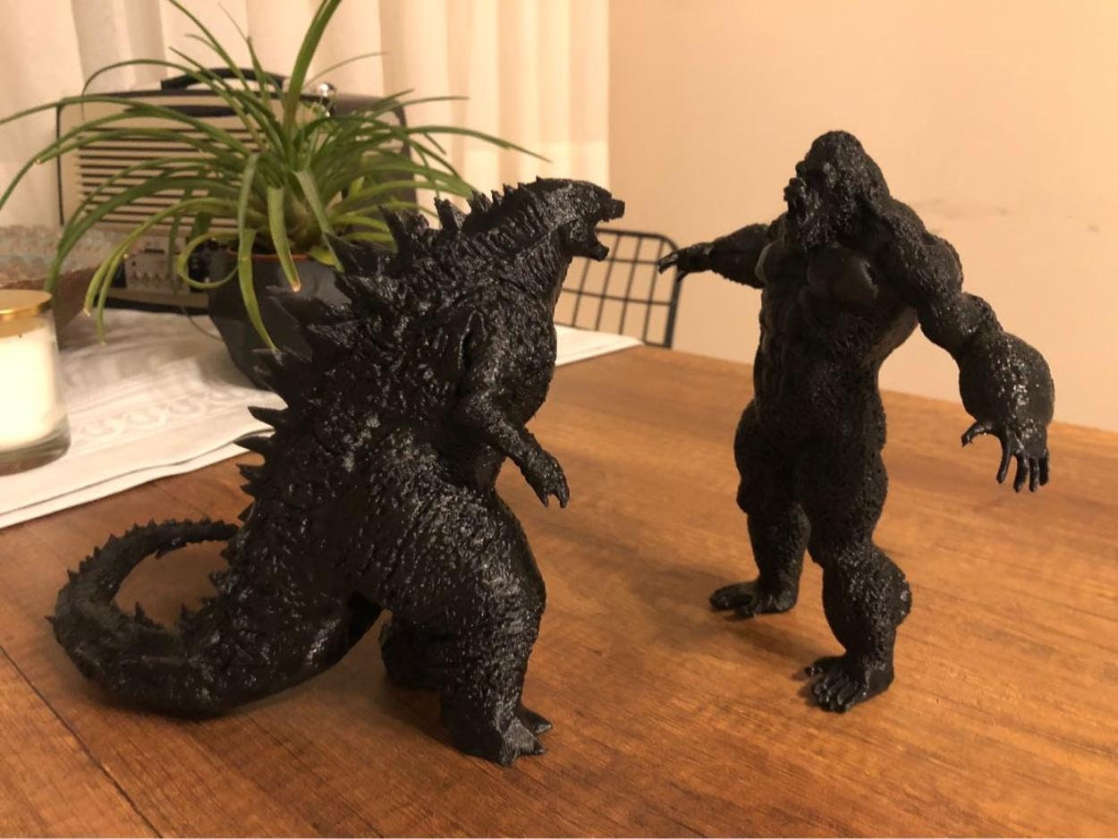 Godzilla Miniatures Figure - Etsy UK