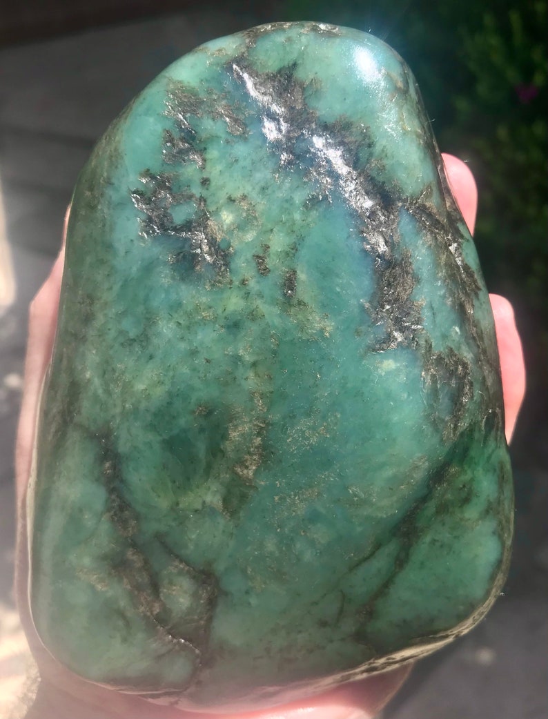 INCREDIBLE Big Sur Ocean Polished Jade Stone | Etsy
