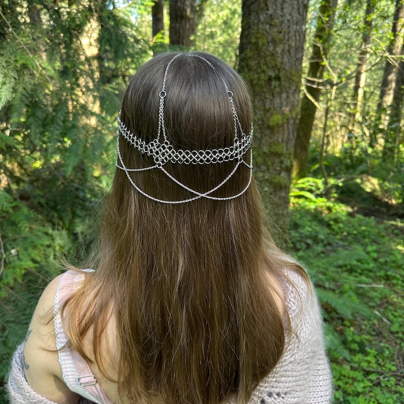 Chainmail Headdress - Etsy