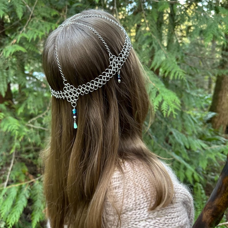 Chainmail Headdress - Etsy