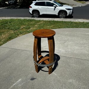 Wine Barrel Stools - Etsy