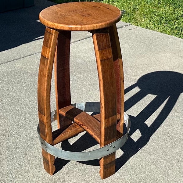 Wine Barrel Stools - Etsy