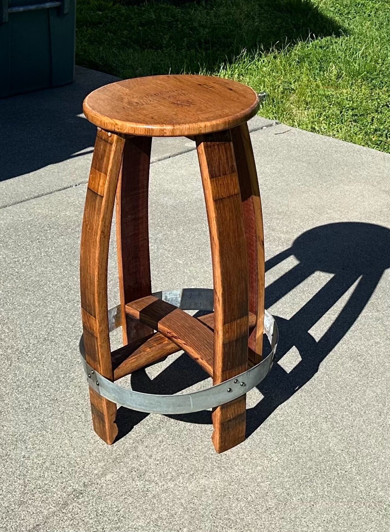Wine Barrel Stools - Etsy