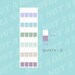 Index Tab Sticky Notes Trading Card Supplies Kpop Photocards Photocard ...