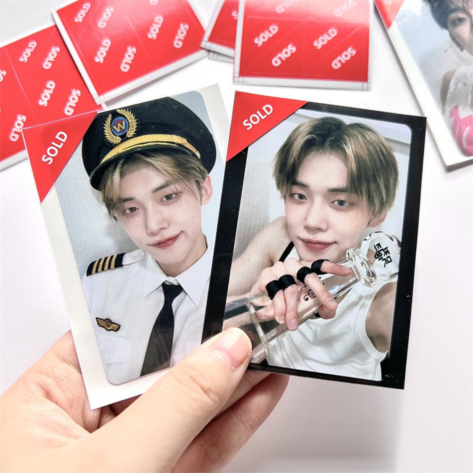 SOLD Card Sleeve Corner Stickers | Trading Card Supplies | Kpop ...
