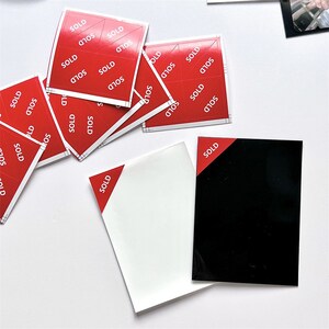 SOLD Card Sleeve Corner Stickers | Trading Card Supplies | Kpop ...