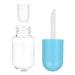 Clear Mini Refillable Capsules With Pink or Blue Cap, Perfect for Lip ...