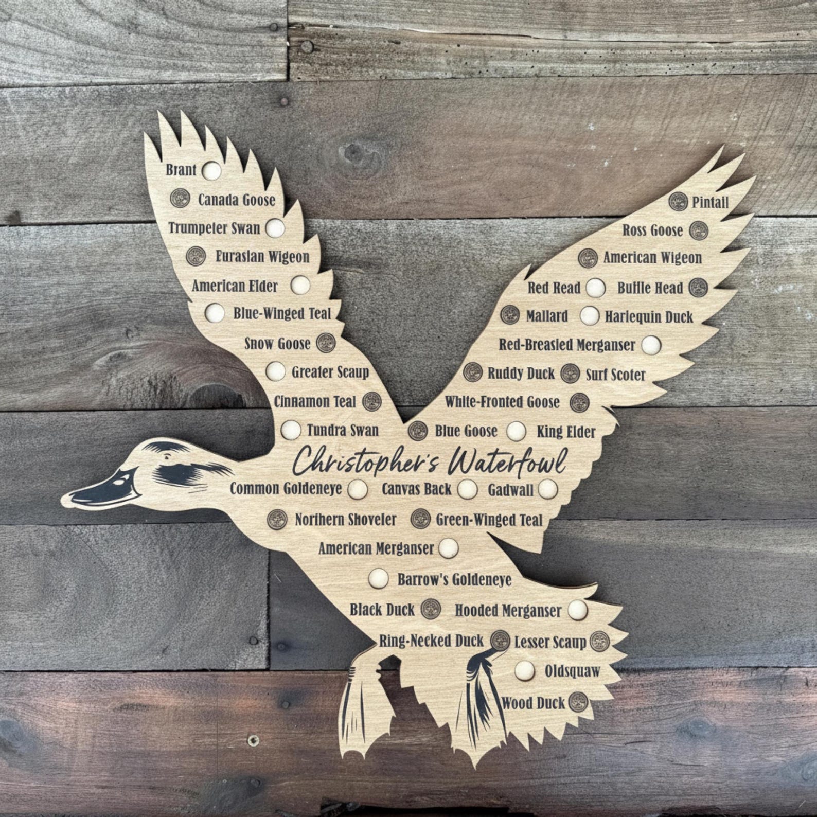 Duck Hunting Harvest Log: Personalized Waterfowl Tracker, Custom Duck ...