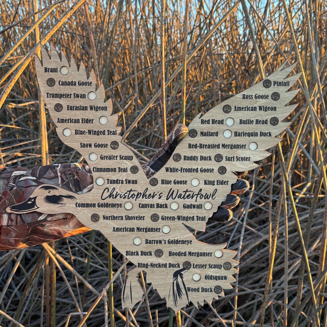Duck Hunting Harvest Log: Personalized Waterfowl Tracker, Custom Duck ...