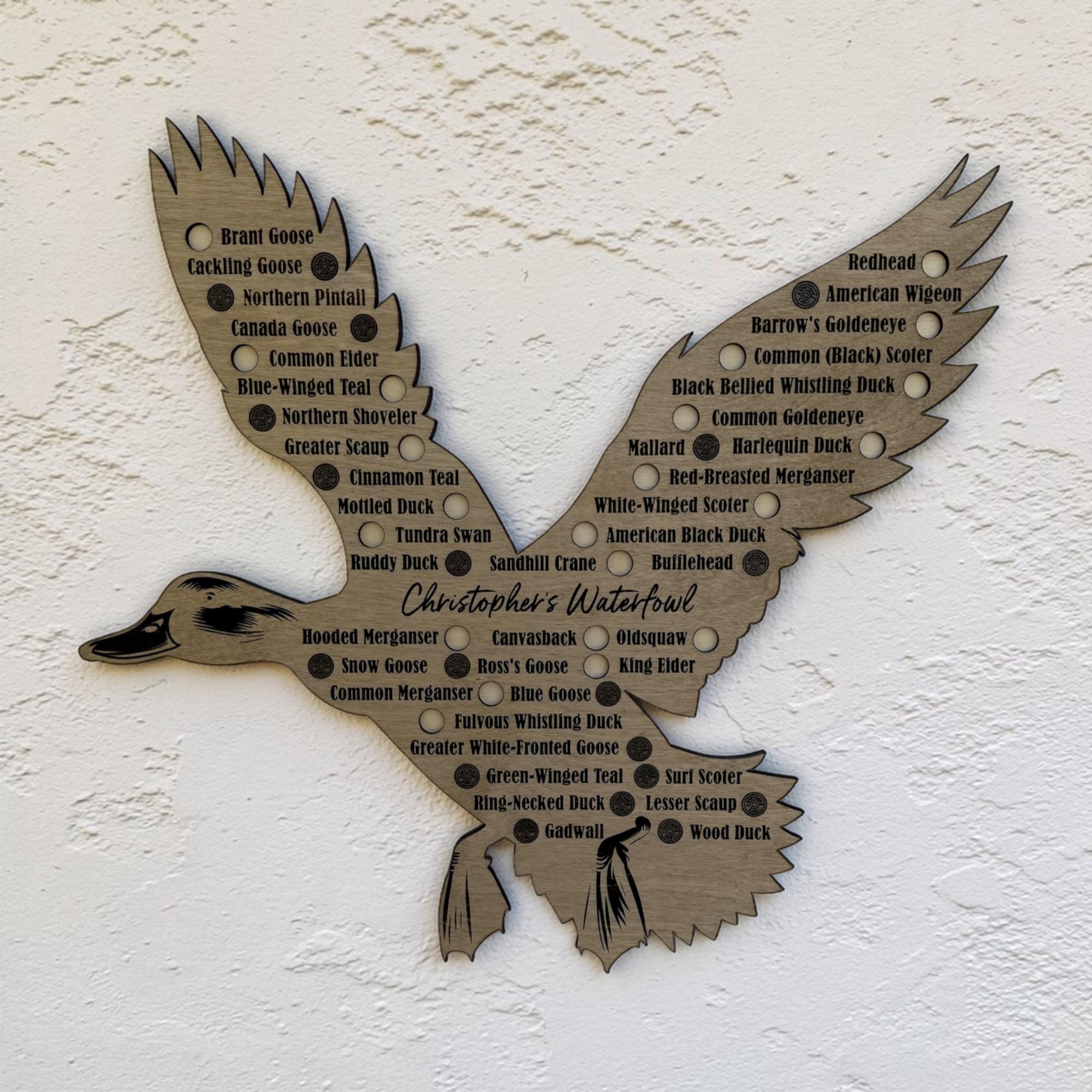 Duck Hunting Harvest Log: Personalized Waterfowl Tracker, Custom Duck ...