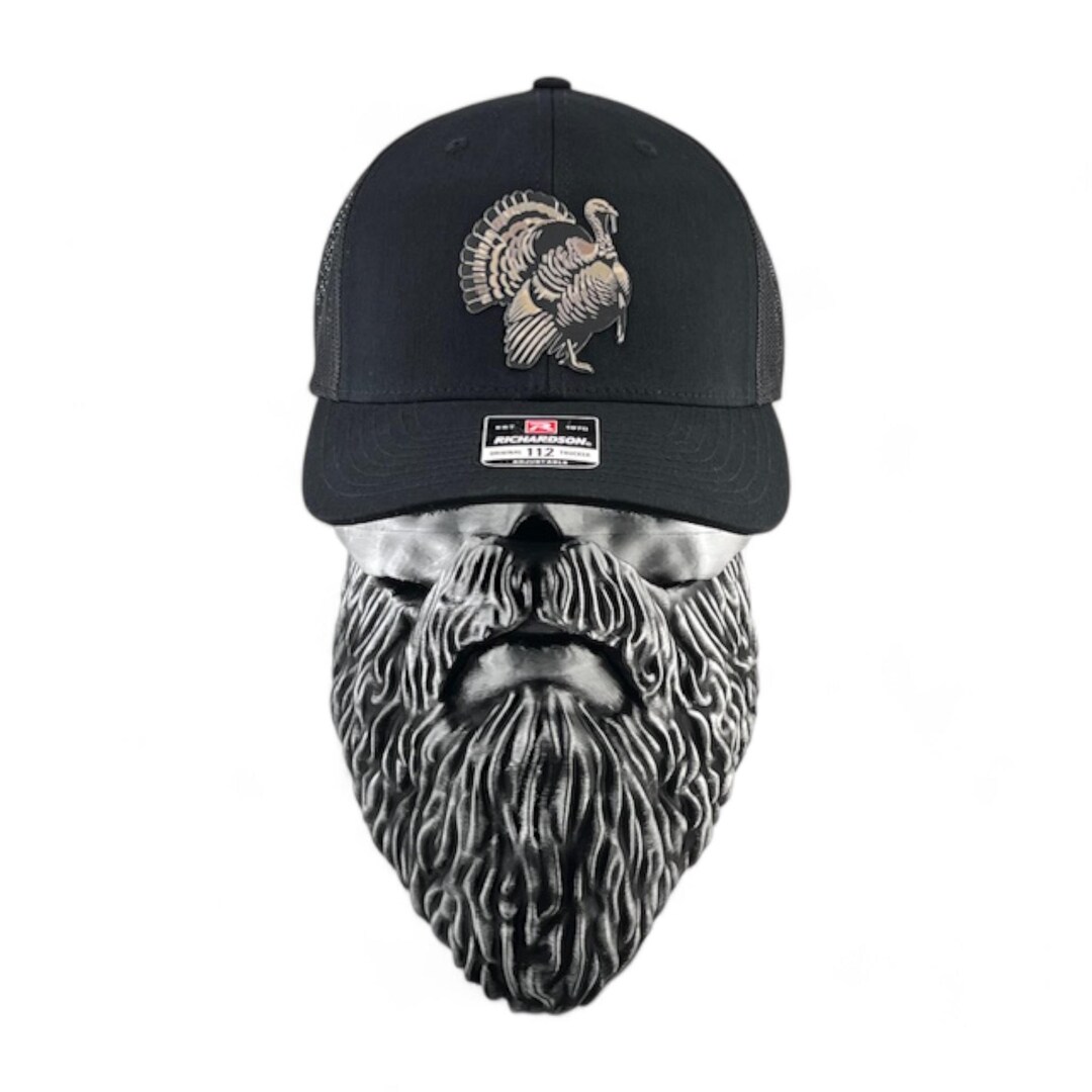 Full Strut Turkey Patch Trucker Hat Richardson 112 - Etsy