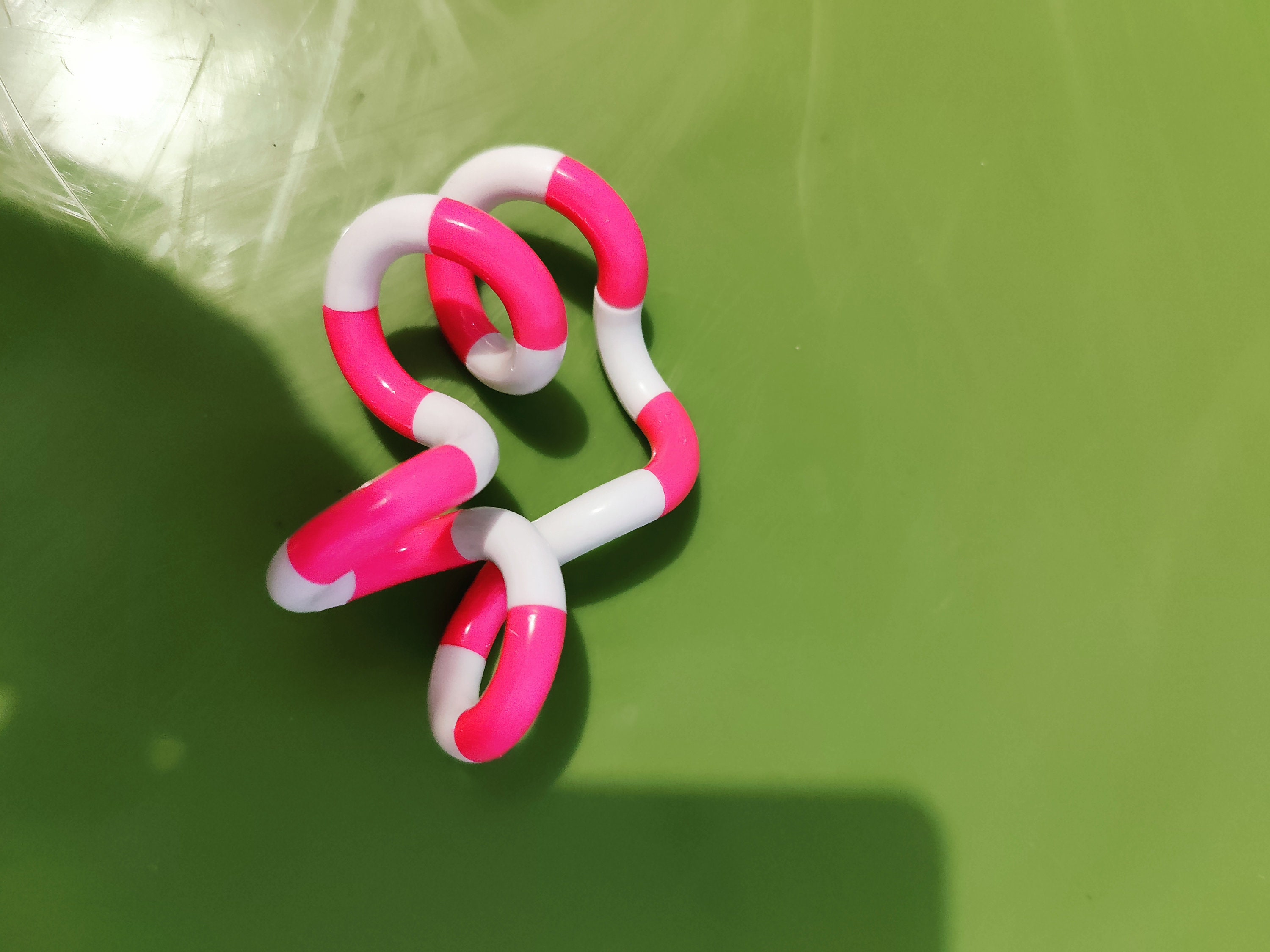Pink and White Spiral Fidget Toy - Etsy