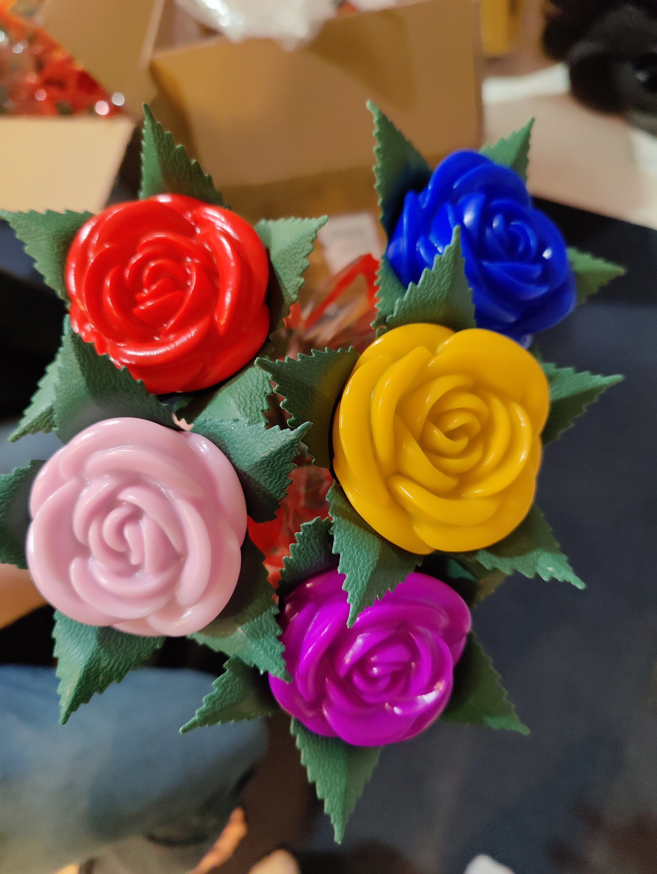 Brand New Light-up Color Changing LED Roses-valentine Day - Etsy