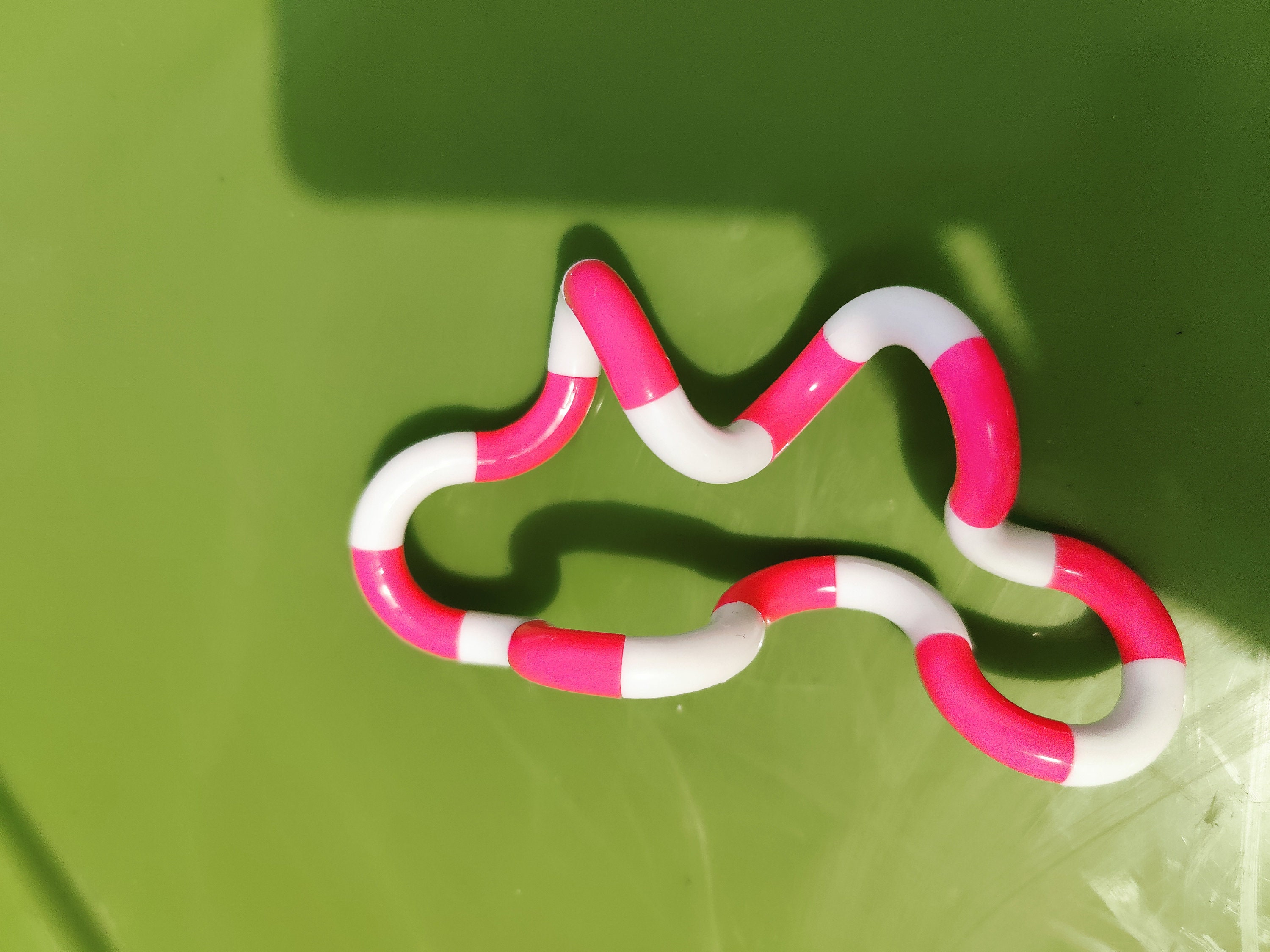 Pink and White Spiral Fidget Toy - Etsy