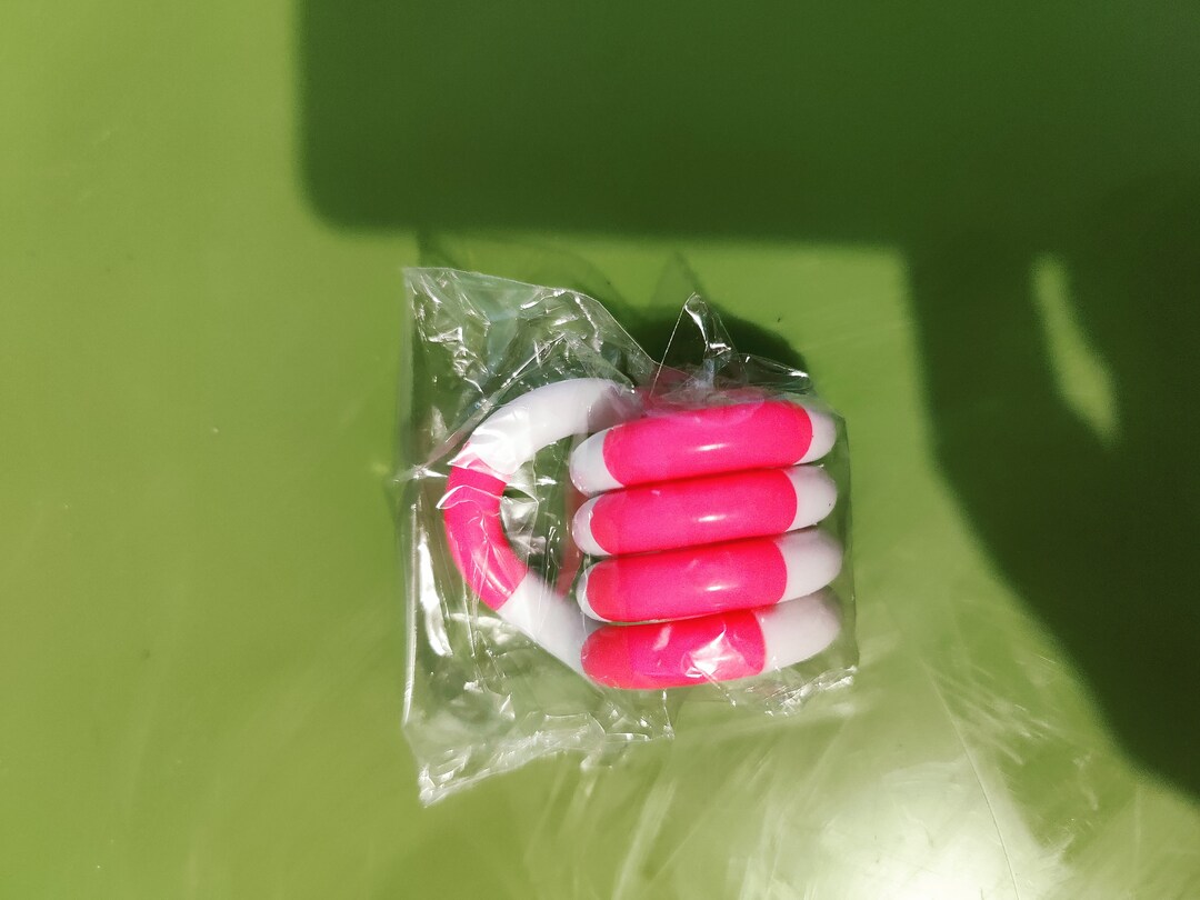 Pink and White Spiral Fidget Toy - Etsy