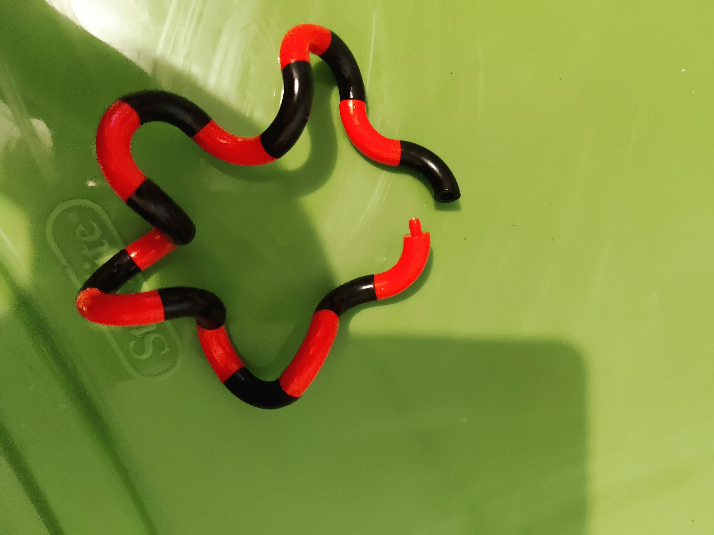 Black and Red Spiral Fidget Toy - Etsy