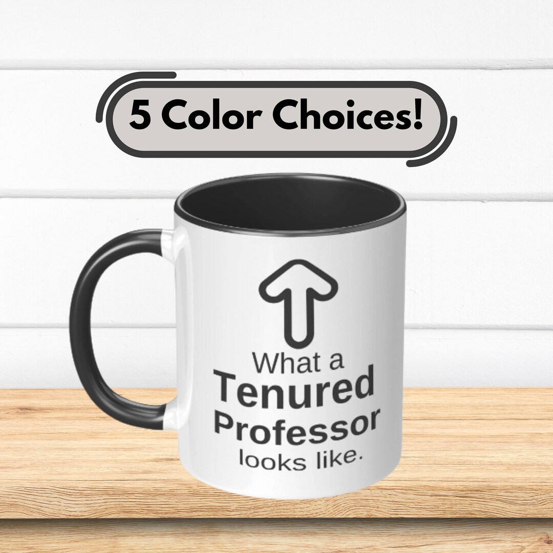 Phd Tenured Professor Gift Funny Professor Gift Tenured - Etsy