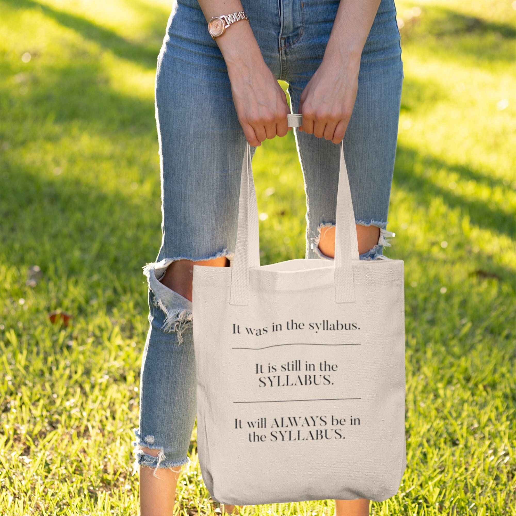 Funny Professor Gift, Tote for Professor, Nursing Professor Gift, Best ...