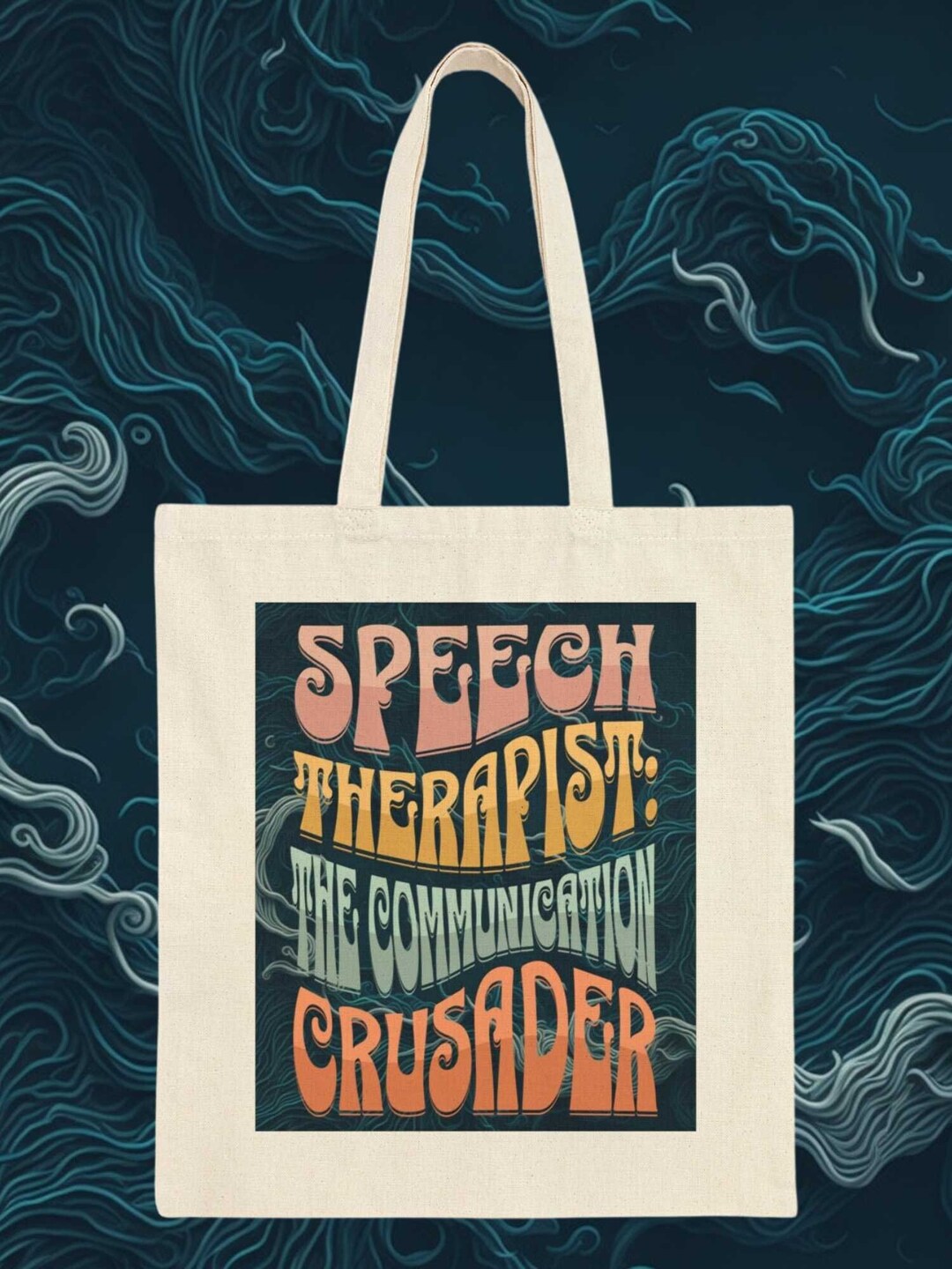 AAC SLP Tote Bag for Speech Therapy Gift for SLP-A Speech ...