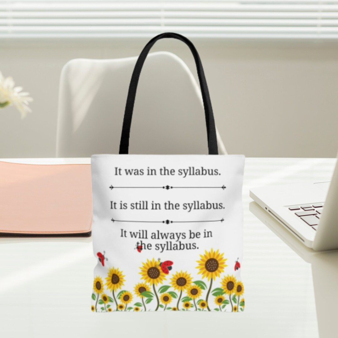 Funny Professor Gift, Tote for Professor, Nursing Professor Gift, Best ...