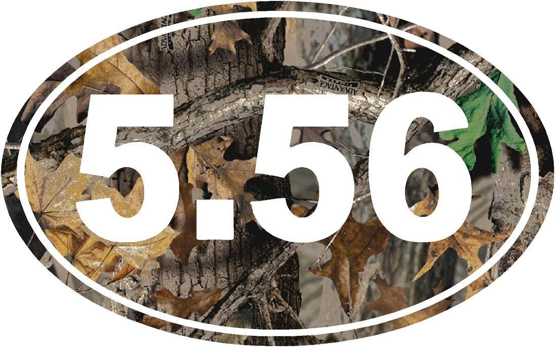 5.56 Bullet Caliber Decal - Etsy