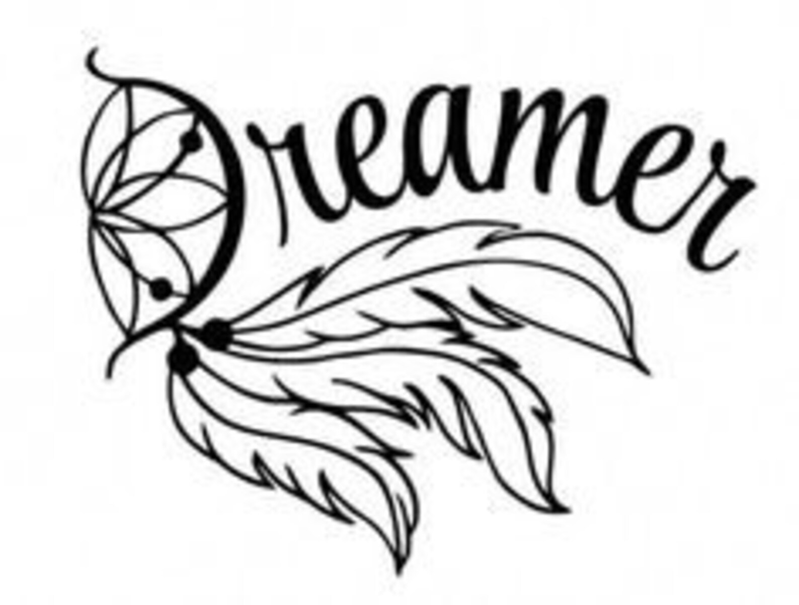Dreamer Decal - Etsy