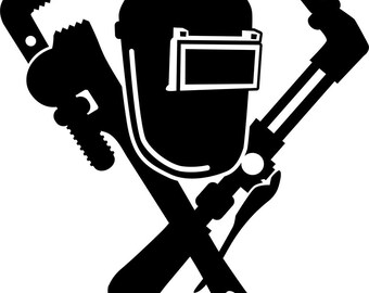 Strong Women Welder Decal Women Welding Decals Welding - Etsy