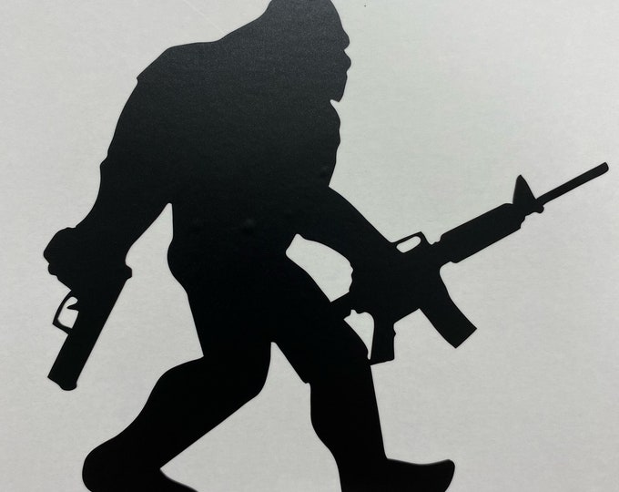 Big Foot Decal - Etsy