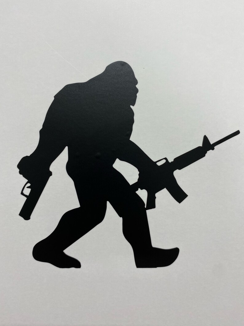 Big Foot Decal - Etsy