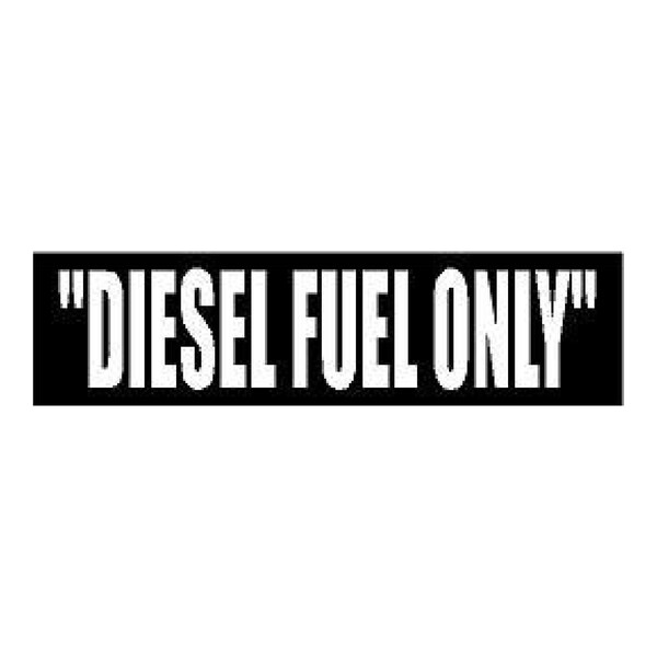Diesel Fuel Only Decals - Etsy