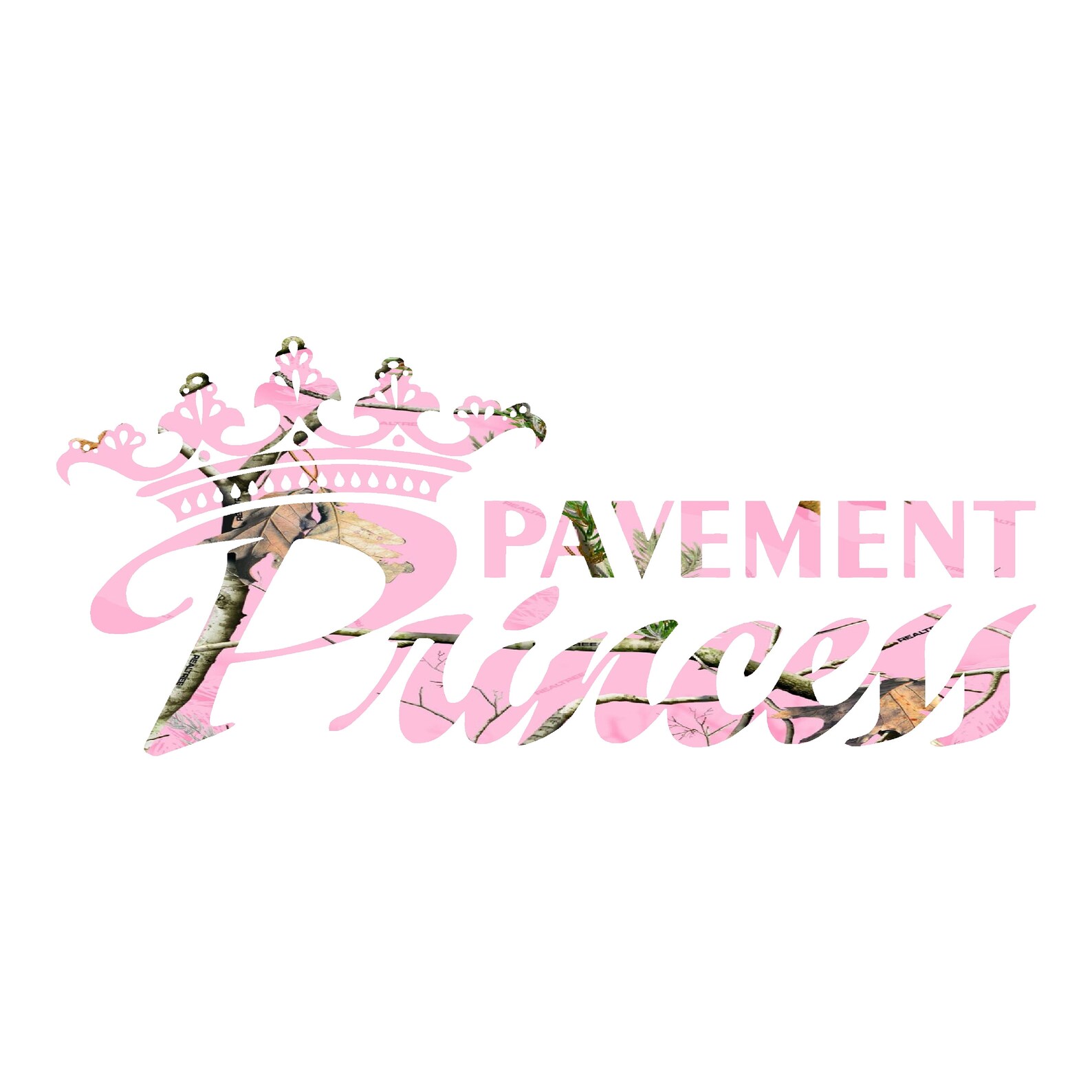 Pavement Princess Decal - Etsy