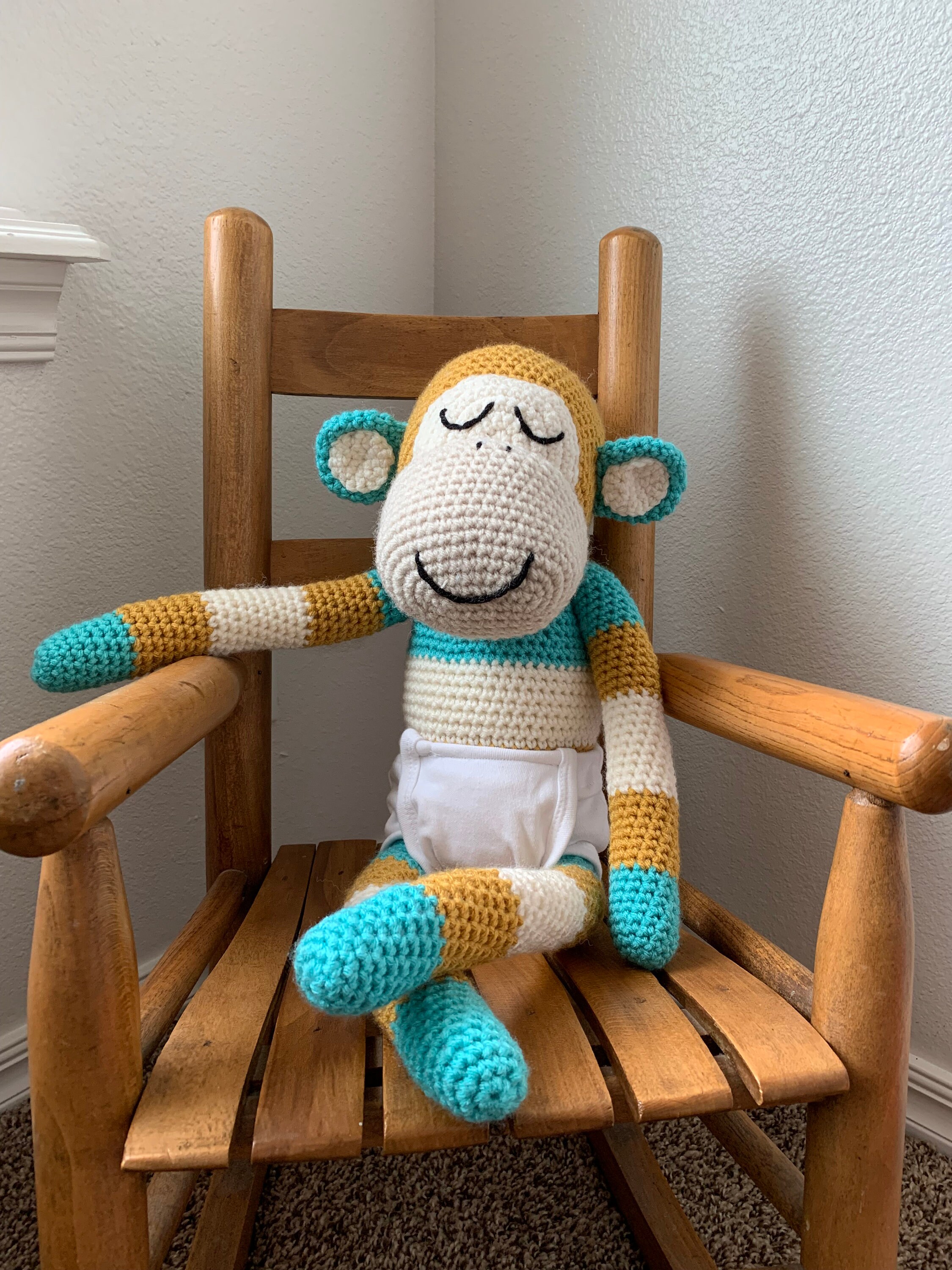 Mr Monkeyjocks Inspired Crochet Pattern ***PATTERN ONLY Not the Stuffed ...